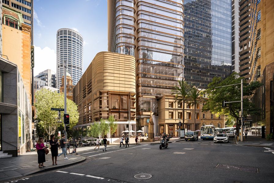 Two towers above Sydney's Hunter Street station get the green light | ArchitectureAu