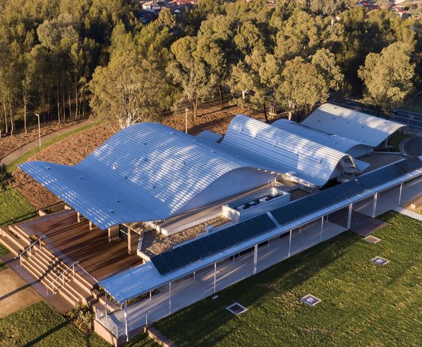 FreeForm architectural roof cladding from Fielders | ArchitectureAu