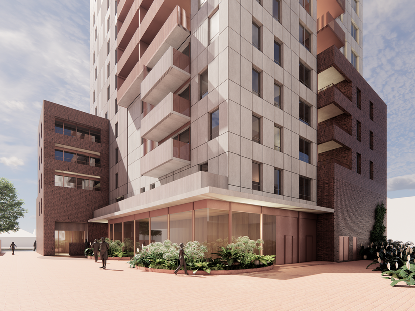 First look at Melbourne’s new public housing towers | ArchitectureAu