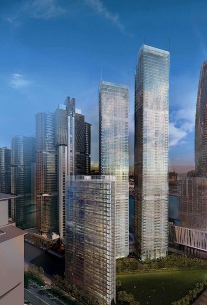 New visions of Renzo Piano’s Barangaroo tower trio unveiled ...