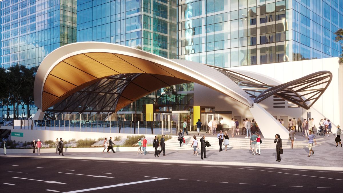 Seven Sydney Metro stations designed by Hassell revealed | ArchitectureAu