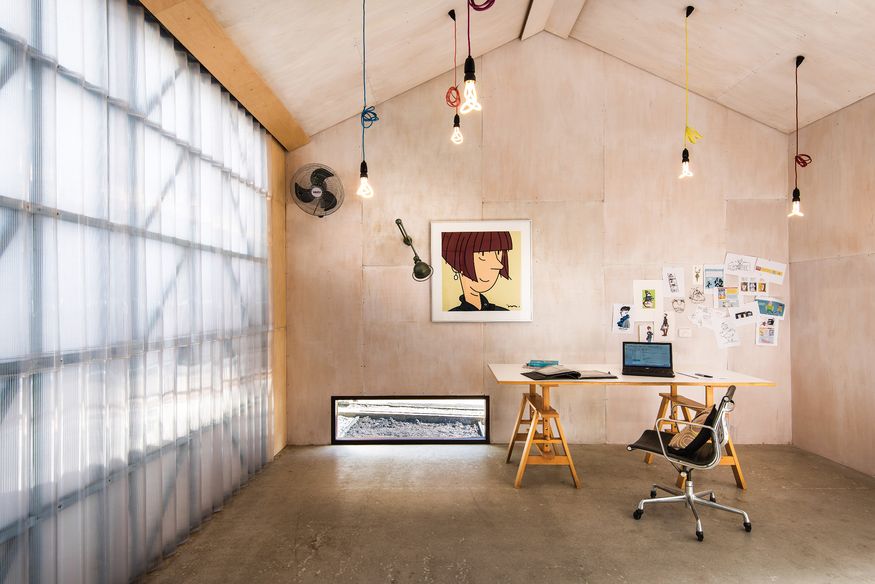 Dual impact: Exploding Shed house | ArchitectureAu