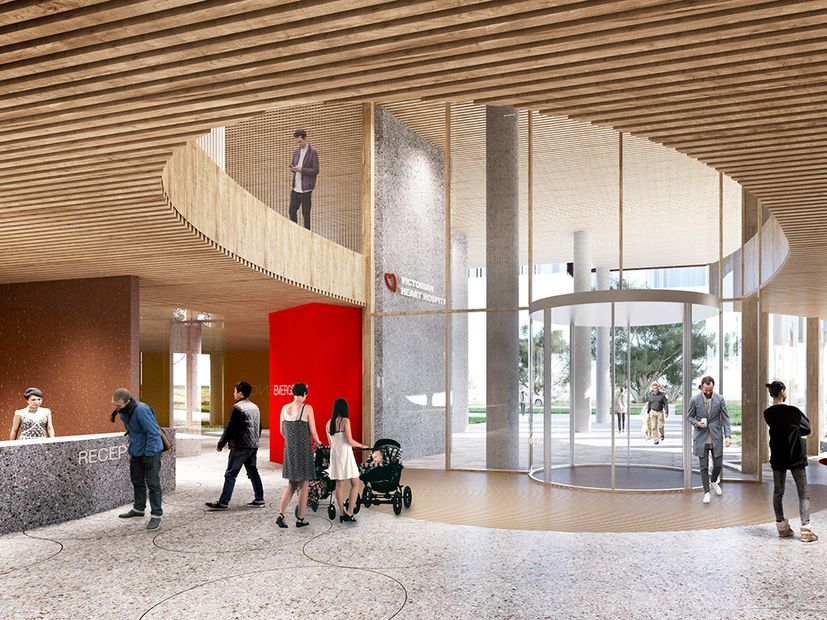 New vision of $564m Victorian Heart Hospital | ArchitectureAu