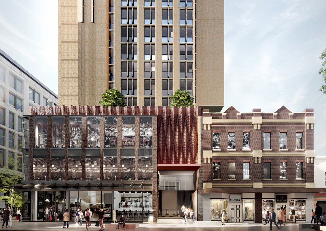 PTW designs tower in Sydney's Chinatown | ArchitectureAu