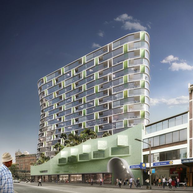 Durbach Block Jaggers’ Corb-inspired “Flatiron” building | ArchitectureAu