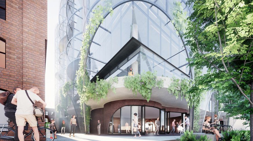 Silo office building to be built at Younghusband wool store ...
