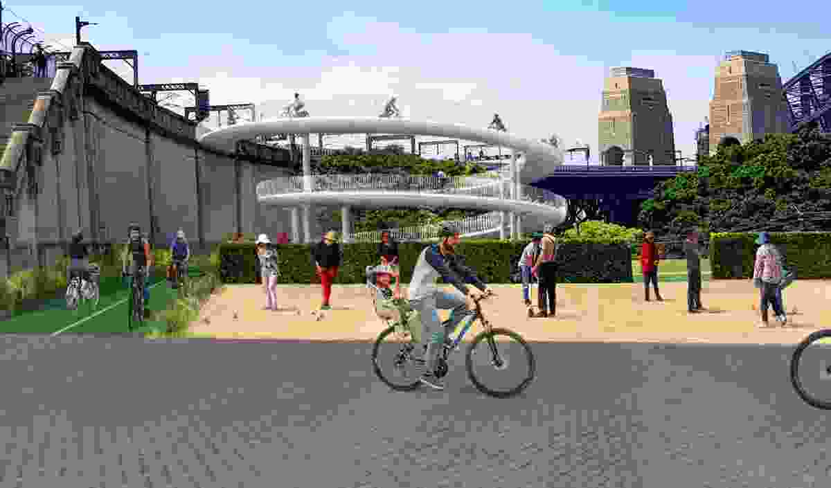 Competition to design Sydney Harbour Bridge cycle ramp | ArchitectureAu