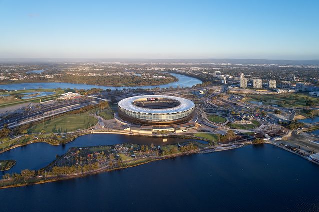 Perth Stadium set to open | ArchitectureAu