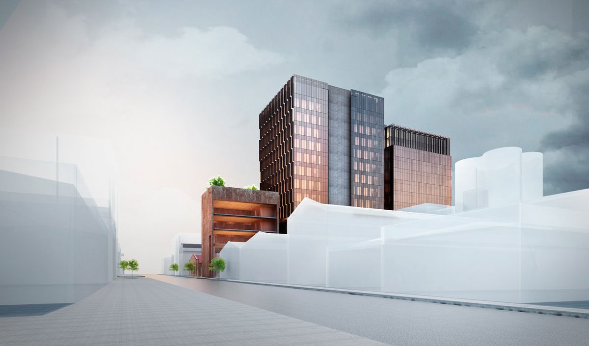 Wardle-designed new office tower lends hand to homeless | ArchitectureAu