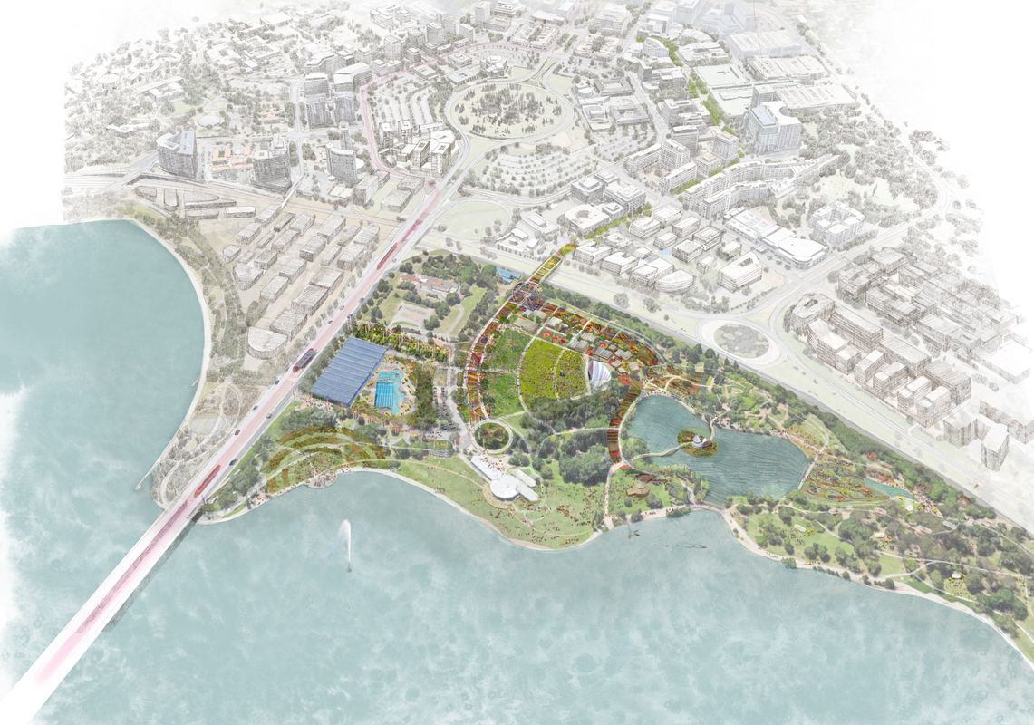 Vision for a transformed Commonwealth Park in Canberra unveiled ...