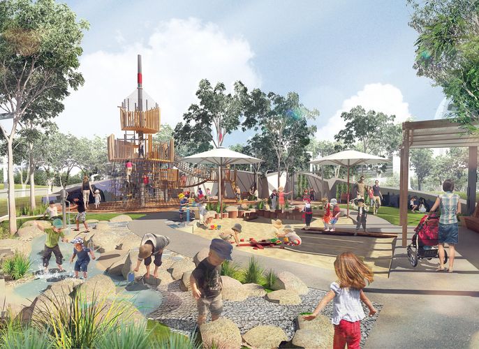 Aspect Studio's nautically-inspired playground for Elizabeth Quay ...