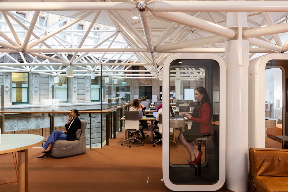 Architectural tapestry: State Library of Victoria Vision 2020 ...