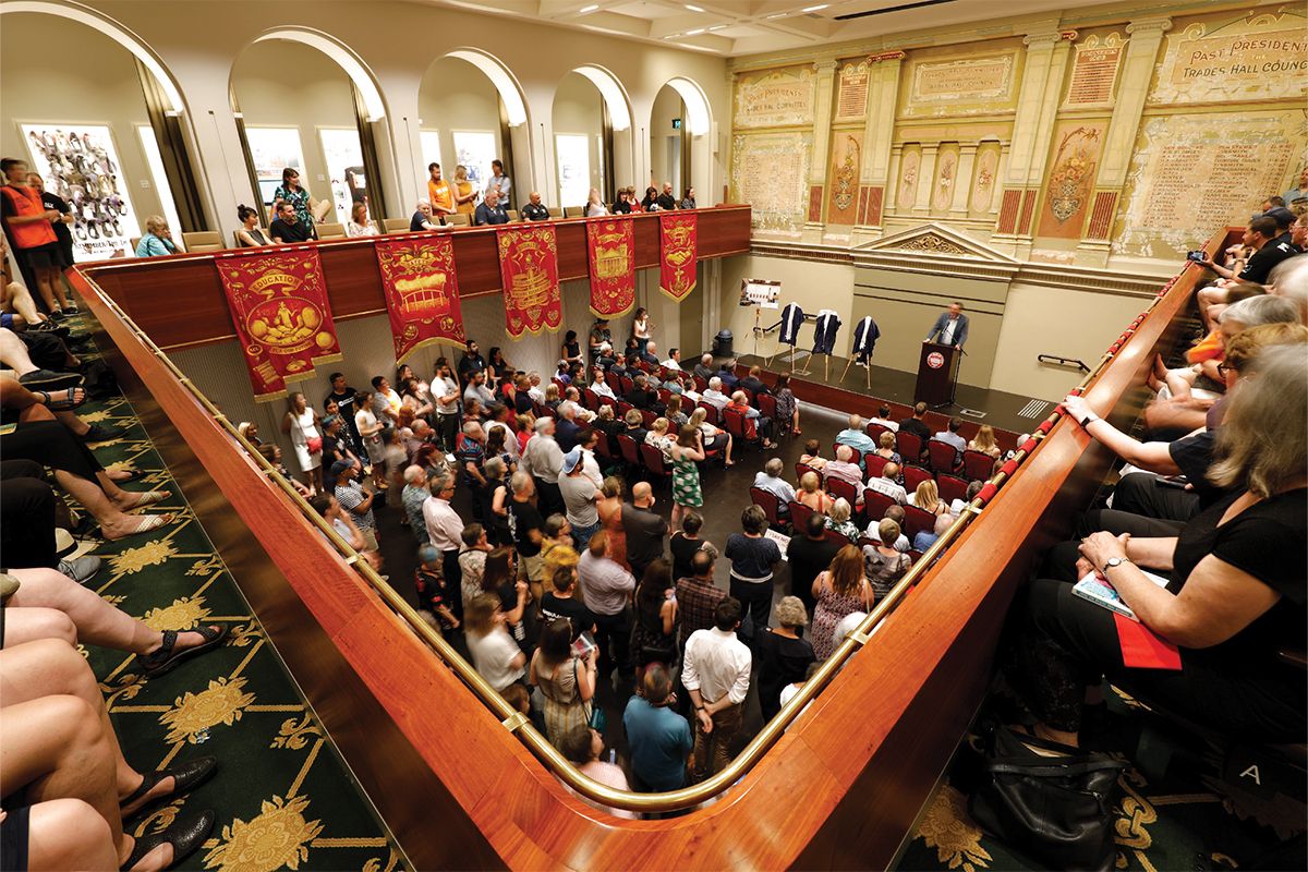 Victorian Trades Hall by Lovell Chen | ArchitectureAu