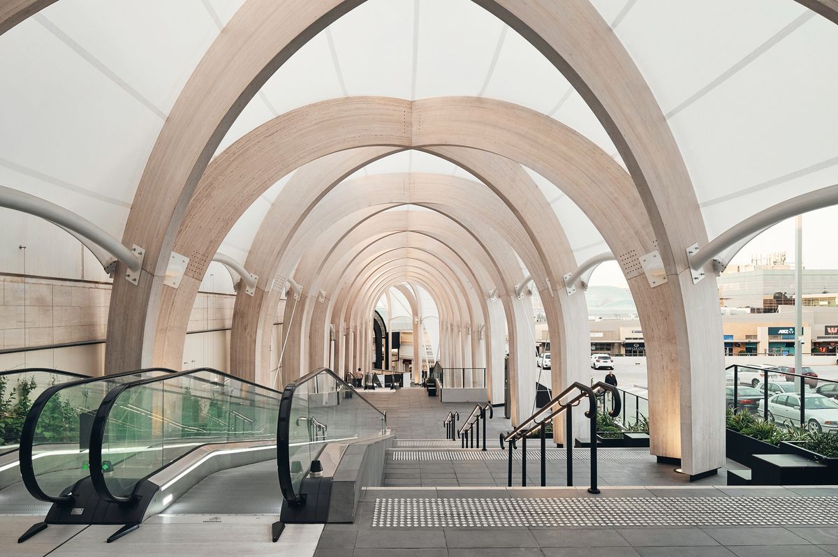 A contemporary colonnade: The Link at Chadstone | ArchitectureAu