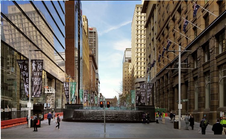 Martin Place to become urban patio | ArchitectureAu