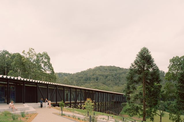 A curated piece of utopia: Bundanon Art Museum and Bridge | ArchitectureAu