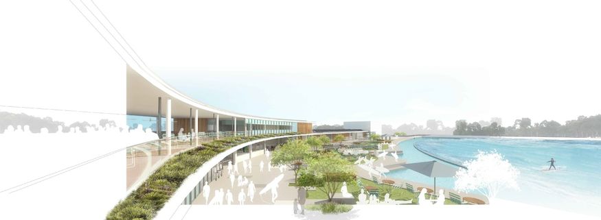 Artificial surf park approved for Sydney Olympic Park | ArchitectureAu