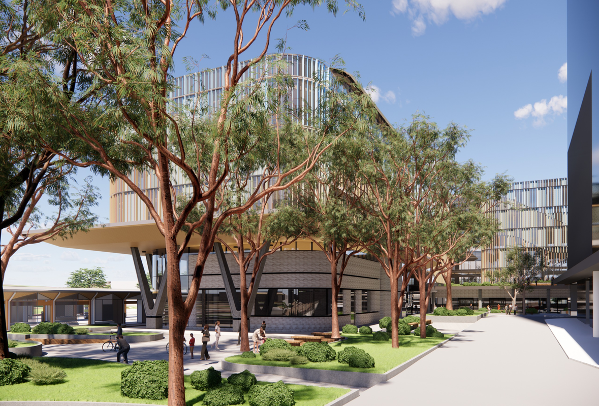 Concept design unveiled for CIT Woden campus | ArchitectureAu