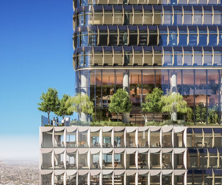 ‘Solar skinned’ Melbourne tower approved | ArchitectureAu