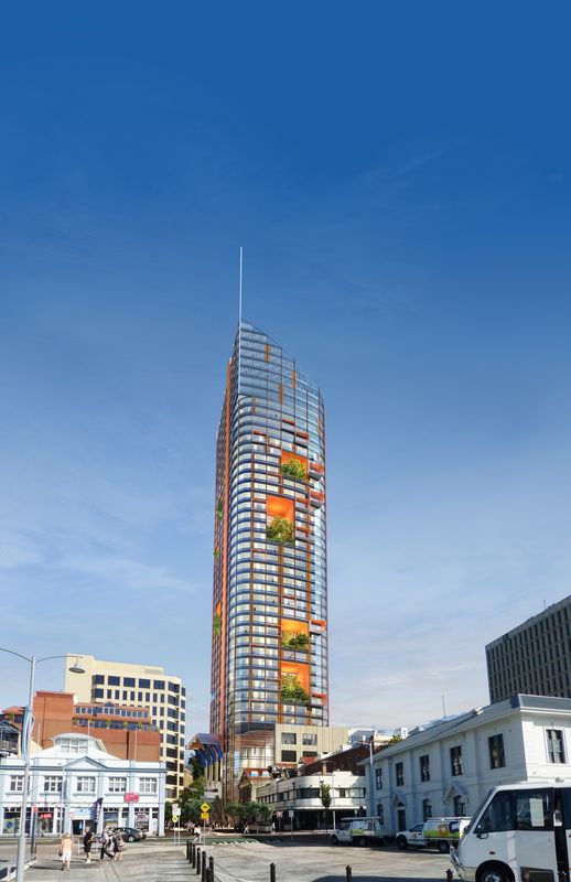 Two proposed towers set to be tallest in Hobart | ArchitectureAu