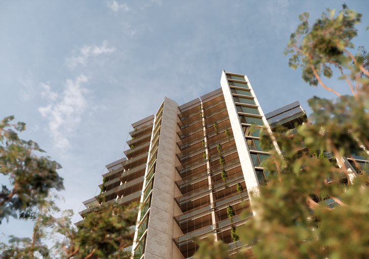 Sydney tower conceived as a 'collection of nests' | ArchitectureAu