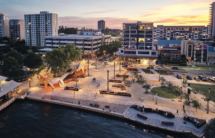 At the river's edge: South Perth Foreshore | Landscape Australia
