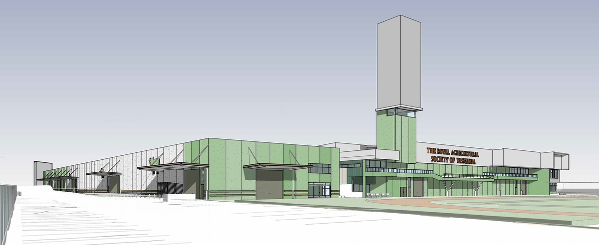 Hobart’s showground plans on show | ArchitectureAu