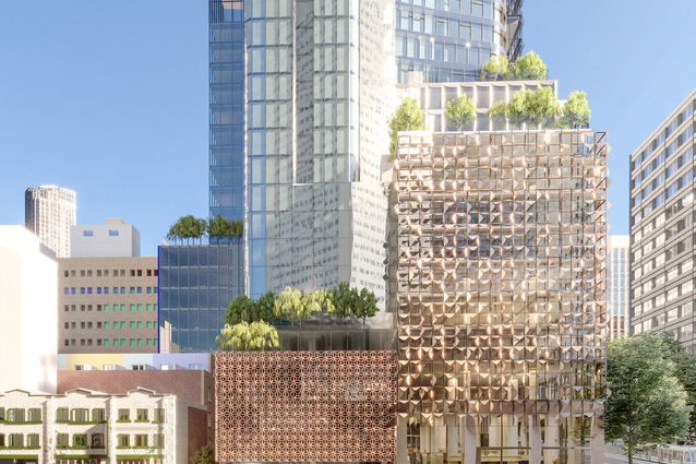 Melbourne office tower to be clad in solar panels | ArchitectureAu