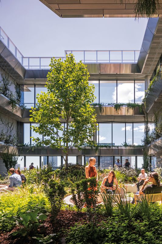 Impressive form-making: Collins Arch | ArchitectureAu