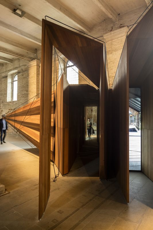 John Wardle Architects, Room 11 complete installations for Venice ...