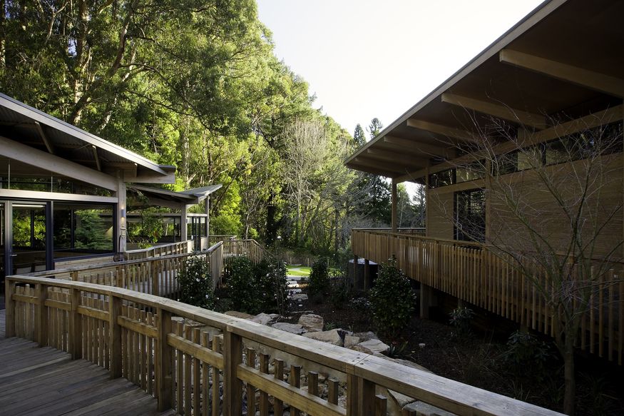 Olinda Tea House by Smith and Tracey | ArchitectureAu