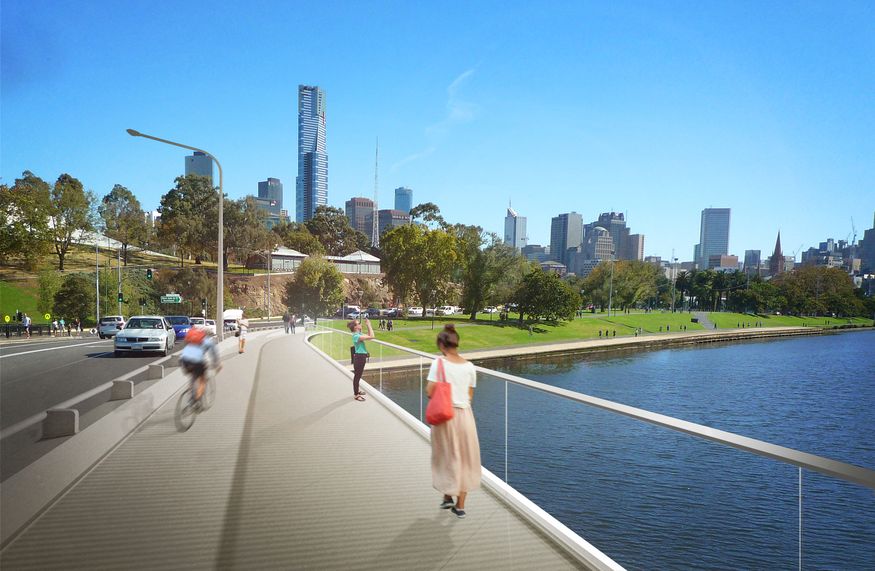 Designs for Swan Street Bridge upgrade unveiled | ArchitectureAu
