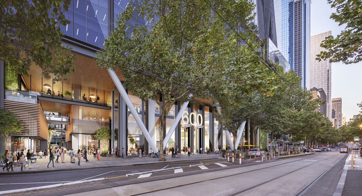 Tower with 'striking curved facade' proposed for Melbourne | ArchitectureAu