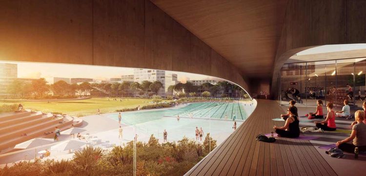An urban rock pool wins Green Square Aquatic Centre competition ...