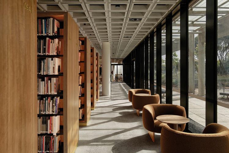 Art Gallery of NSW Library and Members Lounge | ArchitectureAu
