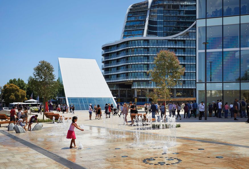 A diorama in a messy city: Green Square Library and Plaza | ArchitectureAu