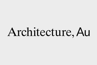 News | ArchitectureAu