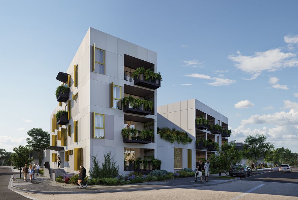 Zero-energy, prefab apartment design wins WA medium-density housing ...