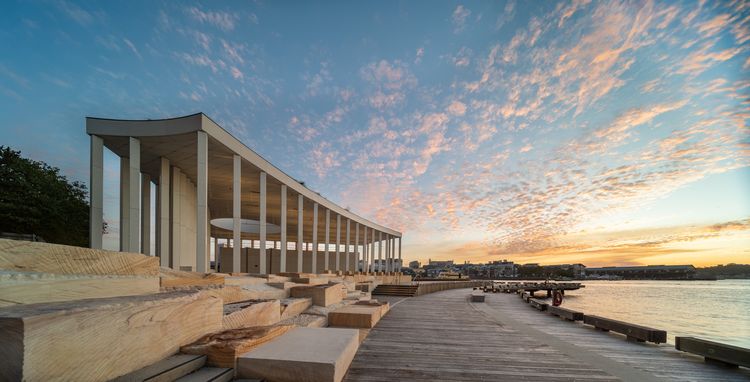 Long-awaited Pier Pavilion opens on Sydney Harbour | ArchitectureAu