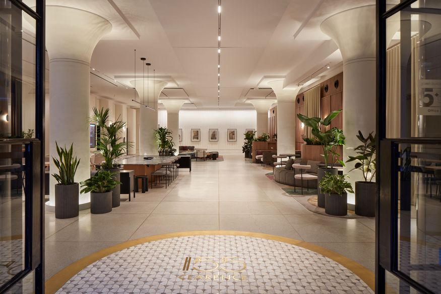155 Clarence Street lobby by Group GSA | ArchitectureAu