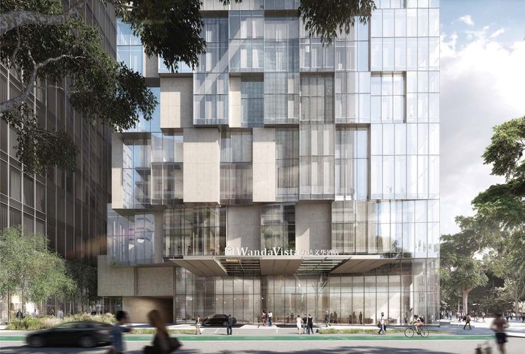 New visions of Kengo Kuma's first Australian tower | ArchitectureAu