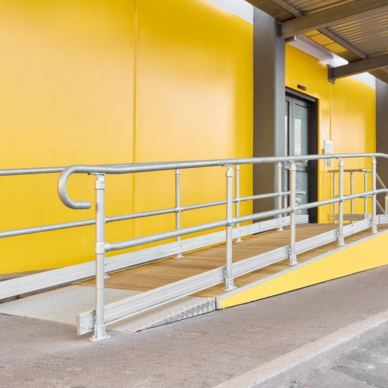 Ezibilt ramp, walkway and stair solutions by Moddex | ArchitectureAu