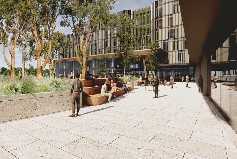 Concept design unveiled for CIT Woden campus | ArchitectureAu