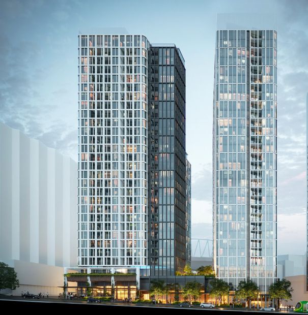 Build-to-rent towers proposed adjacent to Docklands Stadium ...
