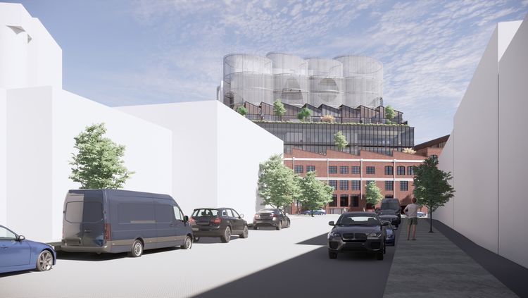 Silo office building to be built at Younghusband wool store ...