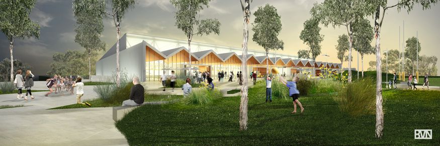 BVN designs Queensland State Netball Centre | ArchitectureAu