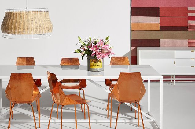 Copper Real Good chair from Blu Dot | ArchitectureAu