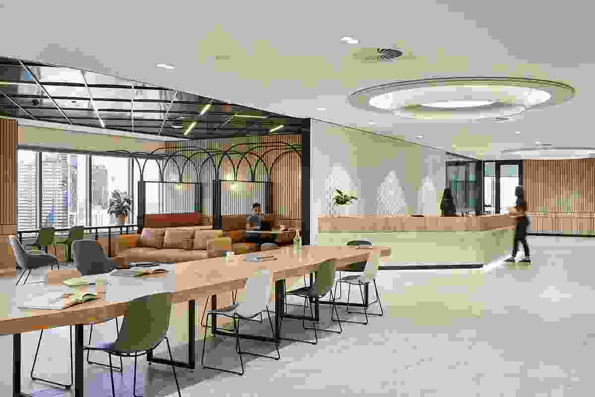 Global Financial Client Workplace by Greenbox Architecture | ArchitectureAu