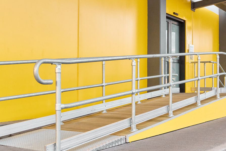 Ezibilt ramp, walkway and stair solutions by Moddex | ArchitectureAu