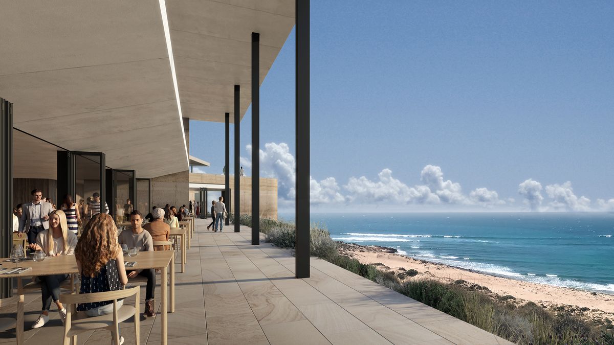 Kerry Hill Architects designs resort at Exmouth caravan park ...